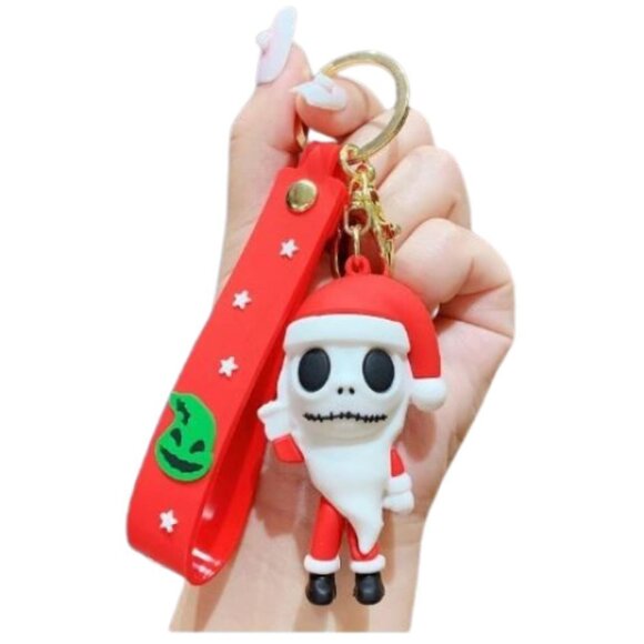 Disney | Accessories | Jack Skellington Keychain Keyring Nightmare ...